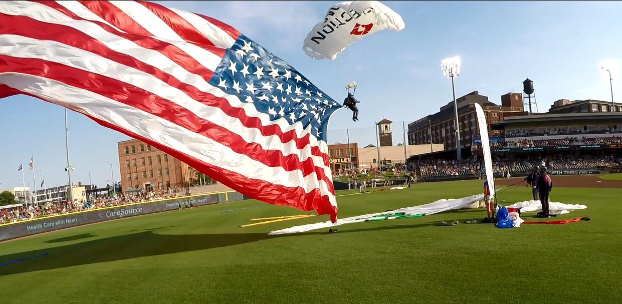 Baseball Opening Ceremony / After Game Pyro Show