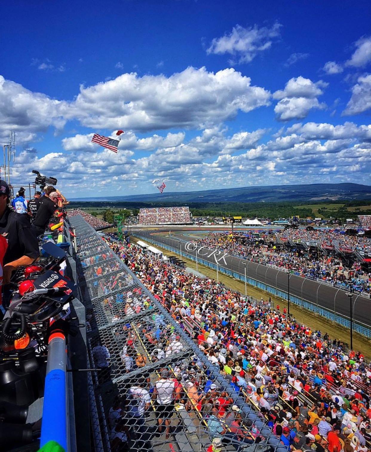 NASCAR Events - Racing - Team Fastrax™ Professional Skydiving Team